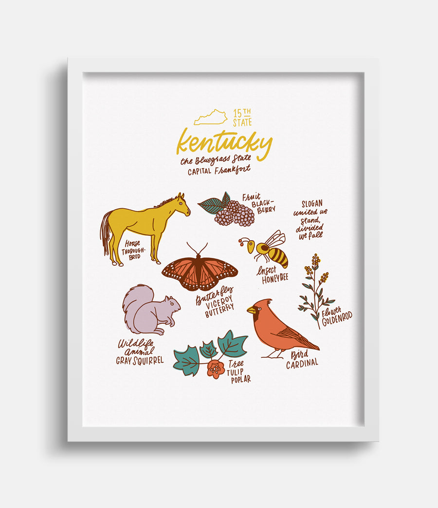 Kentucky State Symbols – Joanna Dee Studio